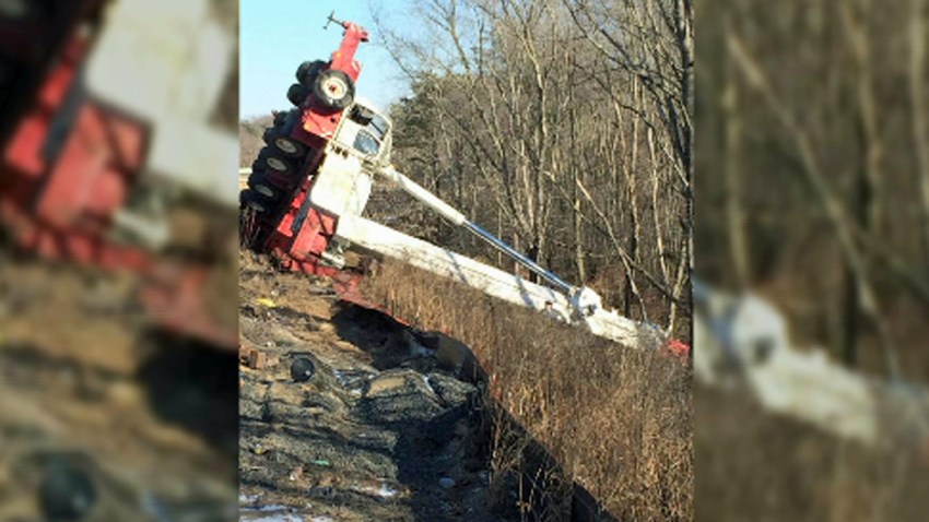 Crane Tips Over, Throws Operator – NBC New York