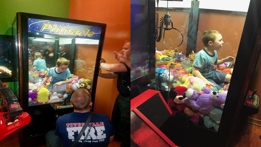 Boy Gets Trapped After Climbing Into Restaurant Vending Machine – NBC ...