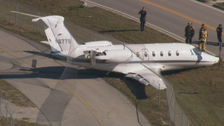 NJ-Bound Plane Veers Off Runway in Fort Lauderdale – NBC New York