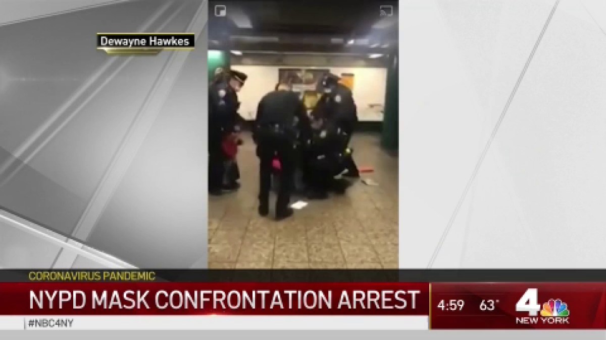 Controversial NYPD Mask Arrest – NBC New York