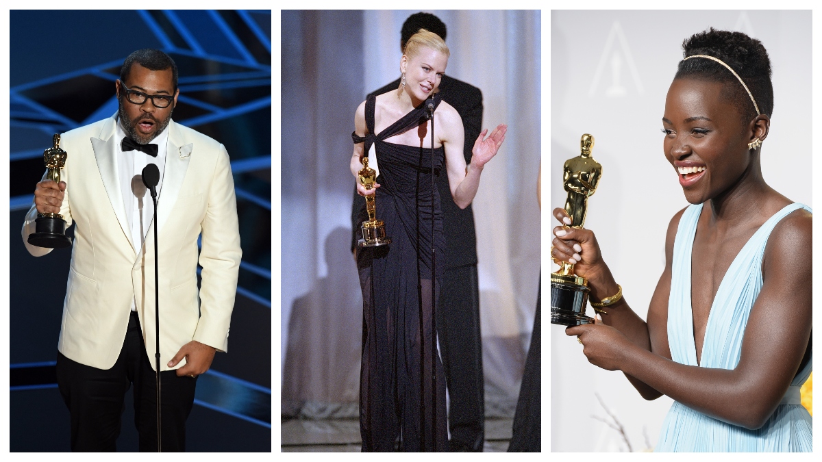 Kidman, Nyong’o, Peele and More Describe 1st Oscar Moments – NBC New York