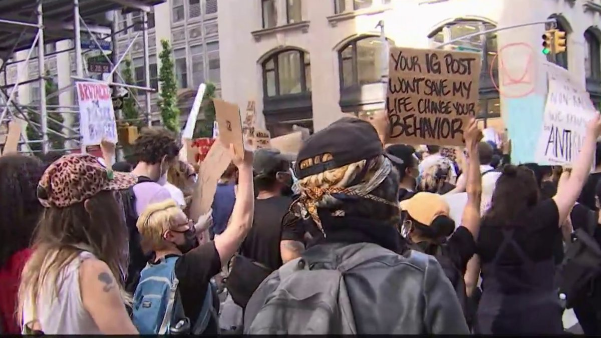 Protesters Hit The Street in NYC for 12th Straight Day – NBC New York