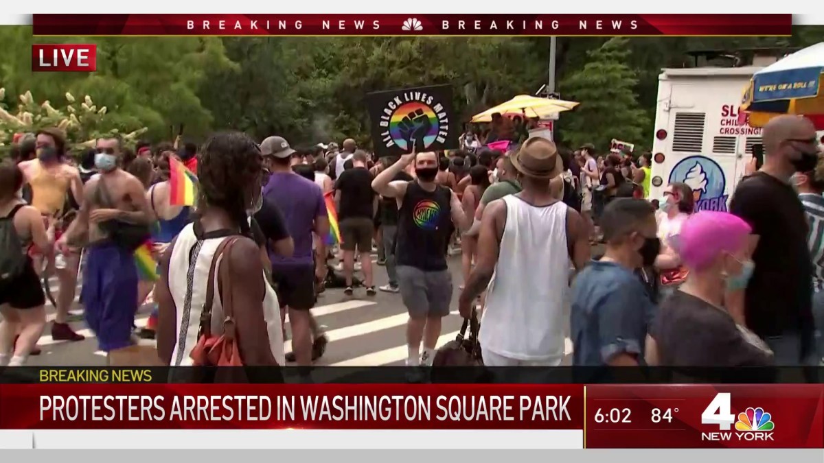 Pride Protesters Arrested After Queer Liberation March Nbc New York
