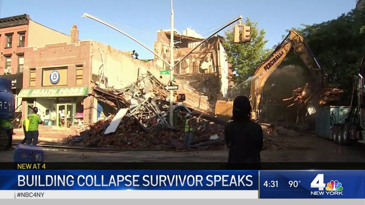 Survivor of Brooklyn Building Collapse Describes What He Saw – NBC New York