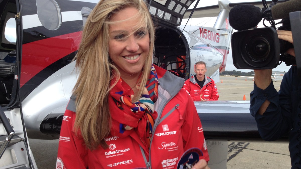 Amelia Earhart Namesake Completes Global Flight – NBC New York