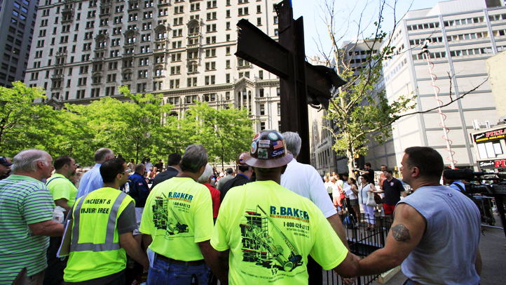 Atheists Seek to Stop 9/11 Museum From Displaying WTC Cross – NBC New York Atheists Seek to Stop 9/11 Museum From Displaying WTC Cross – NBC New York