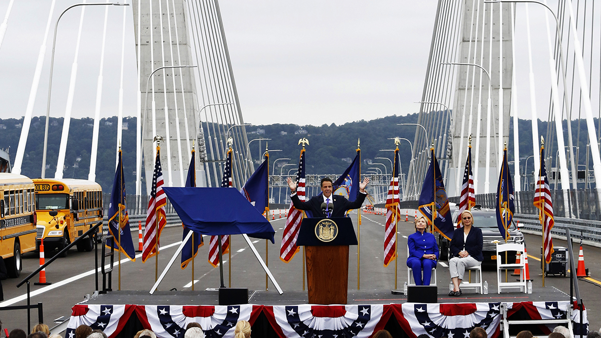 New Gov. Mario M. Cuomo Bridge Span to Open for Wednesday Morning ...