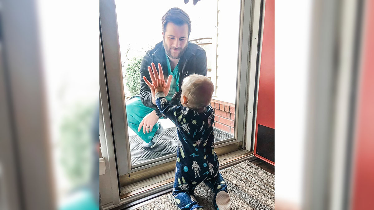 Tornado Destroys Home of Arkansas Doctor in Viral Father-Son Photo ...