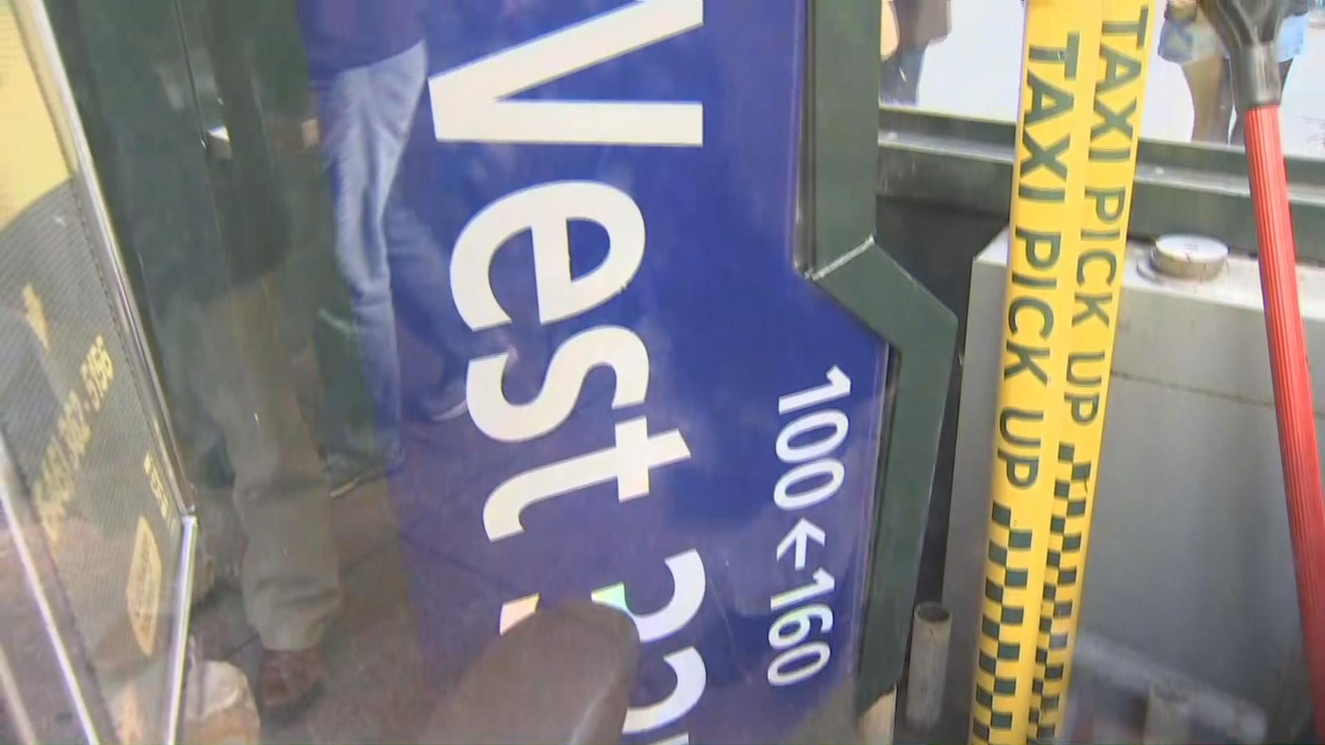 6-Year-Old Boy Hit by Flying Street Sign Outside Penn Station ...