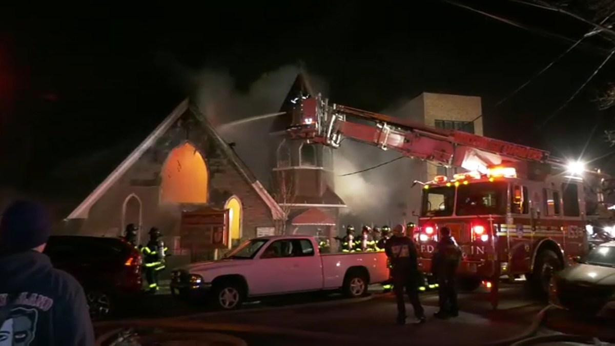Historic NYC Church Destroyed by Fire, 2nd Time in 11 Years – NBC New York