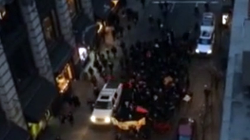Video Shows NYC Protesters Chanting for “Dead Cops” – NBC New York