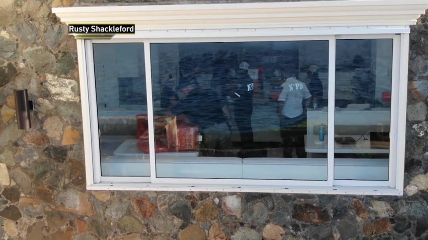 Drone Footage Shows FBI, NYPD Raid Jeffrey Epstein’s Home on Private ...