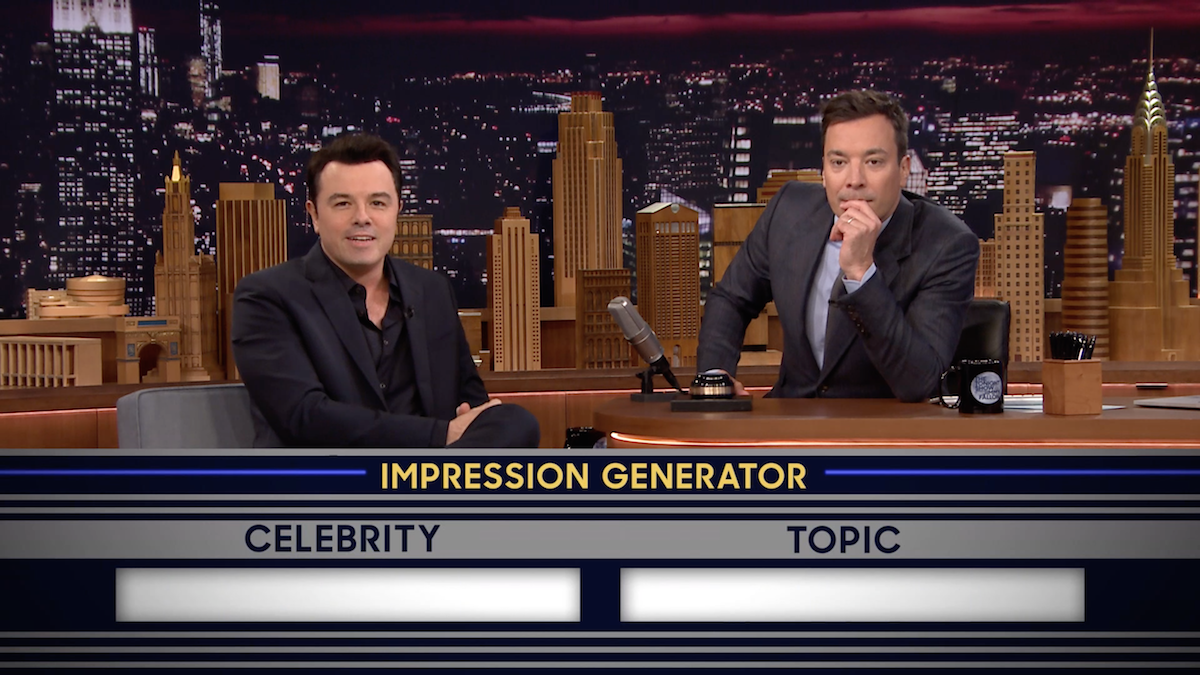 “Tonight Show”: Seth MacFarlane Shows Off His Voice-Acting Skills in ...