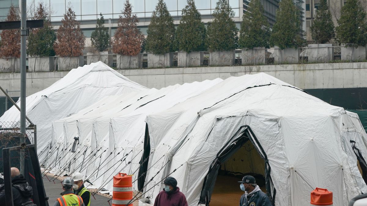 Makeshift Morgue Built at NYC’s Bellevue Hospital Ahead of COVID-19 ...