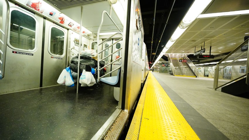 Mta ‘frustrated Over Homeless Taking Up Subway Space Needed For Social