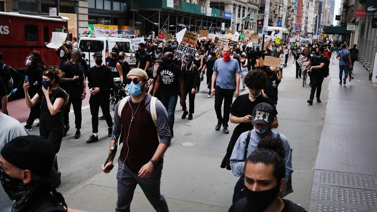 Protests in Top 25 Virus Hot Spots Ignite Fears of Contagion – NBC New York