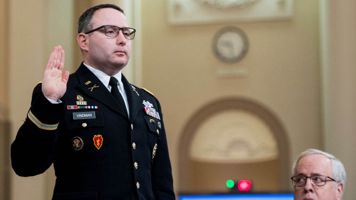 Fact Check: A Look at Trump’s Defense for Removing Vindman – NBC New York