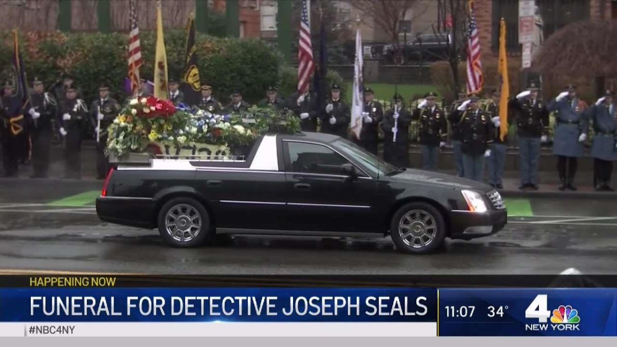Jersey City Shootout: Funeral for Det. Joseph Seals – NBC New York