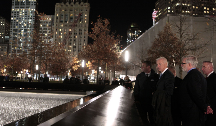 Vice President Biden Helps Unveil Statue on Veterans Day in NYC – NBC ...