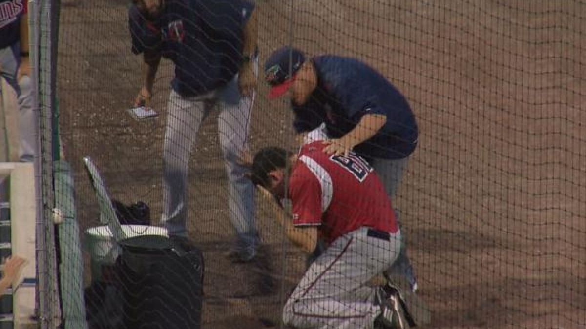 Bat Boy Hit In Face By Foul Ball – NBC New York