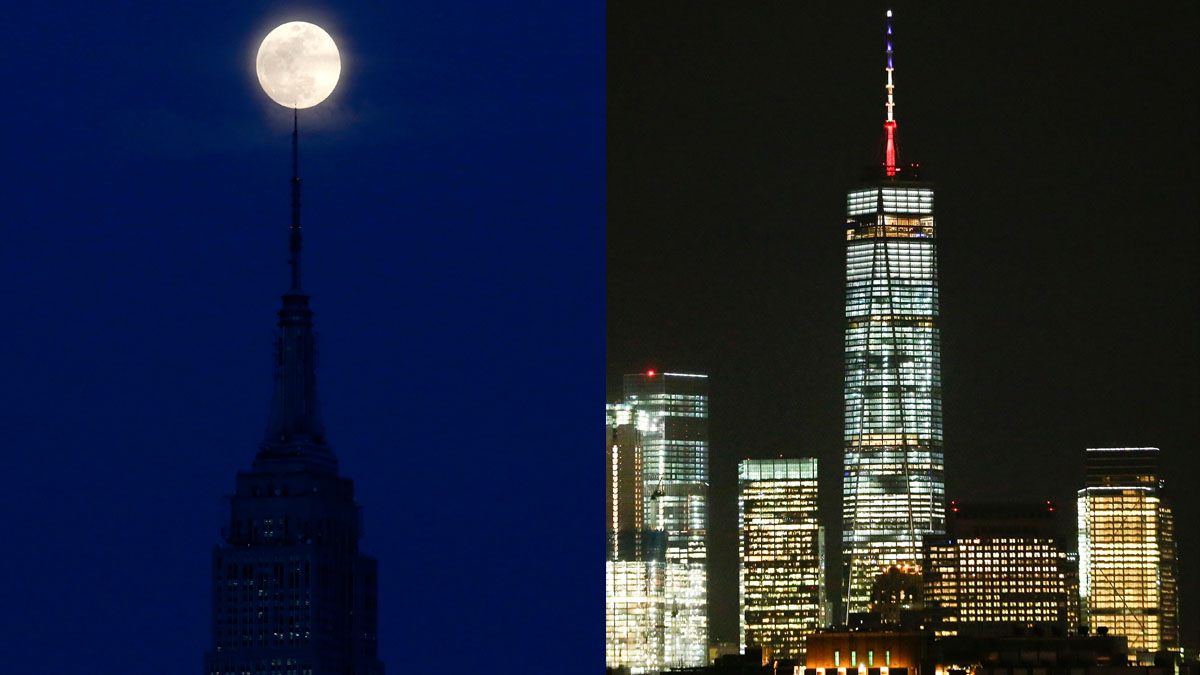 One World Trade Center Lights Up in Tribute to Belgium – NBC New York