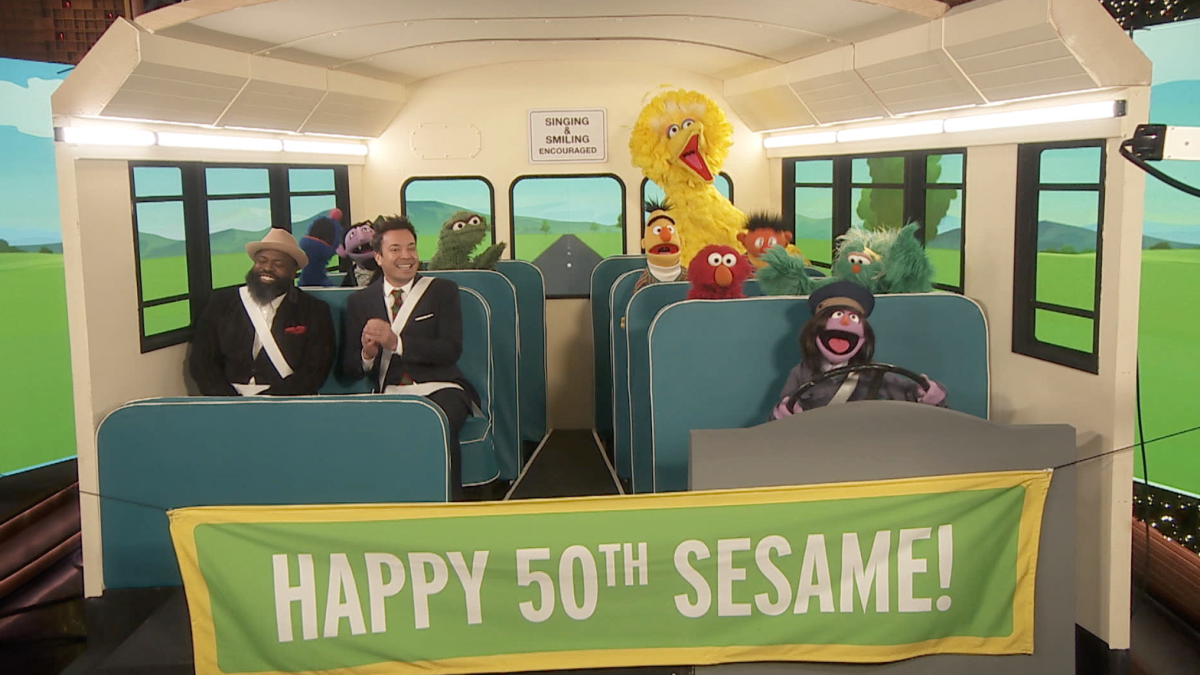 ‘Tonight’: ‘Sesame Street’ 50th Anniv. Rap With Fallon, Trotter – NBC ...