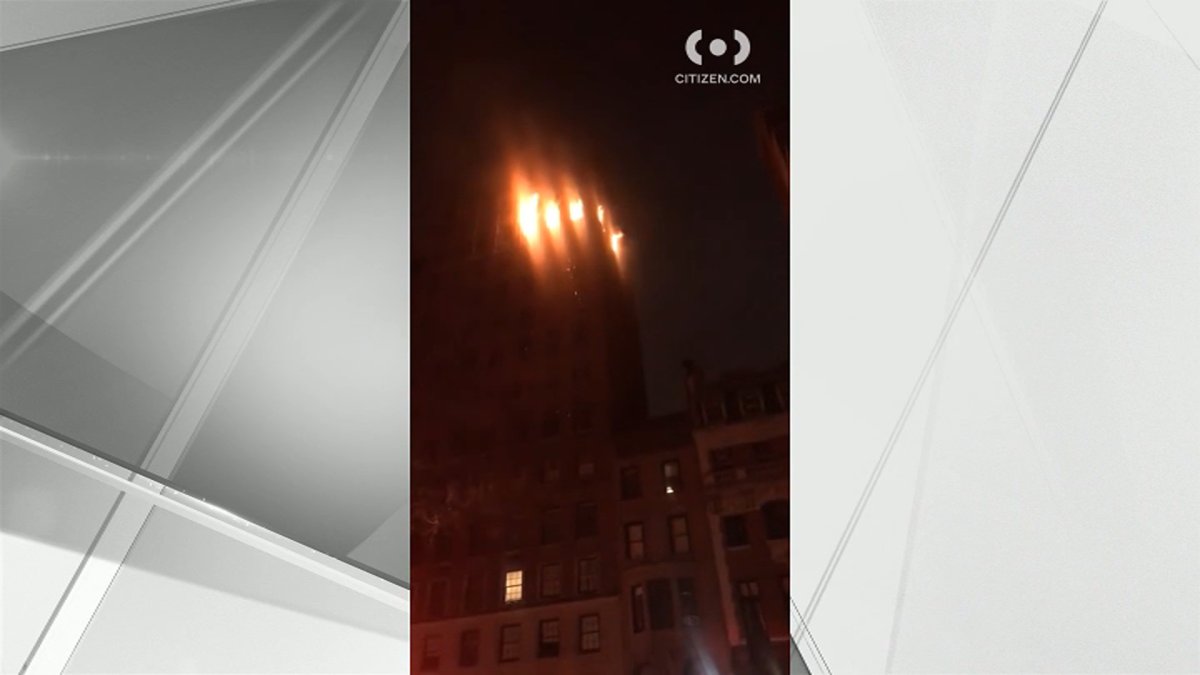 5 Firefighters Injured in Upper East Side High-Rise Blaze – NBC New York