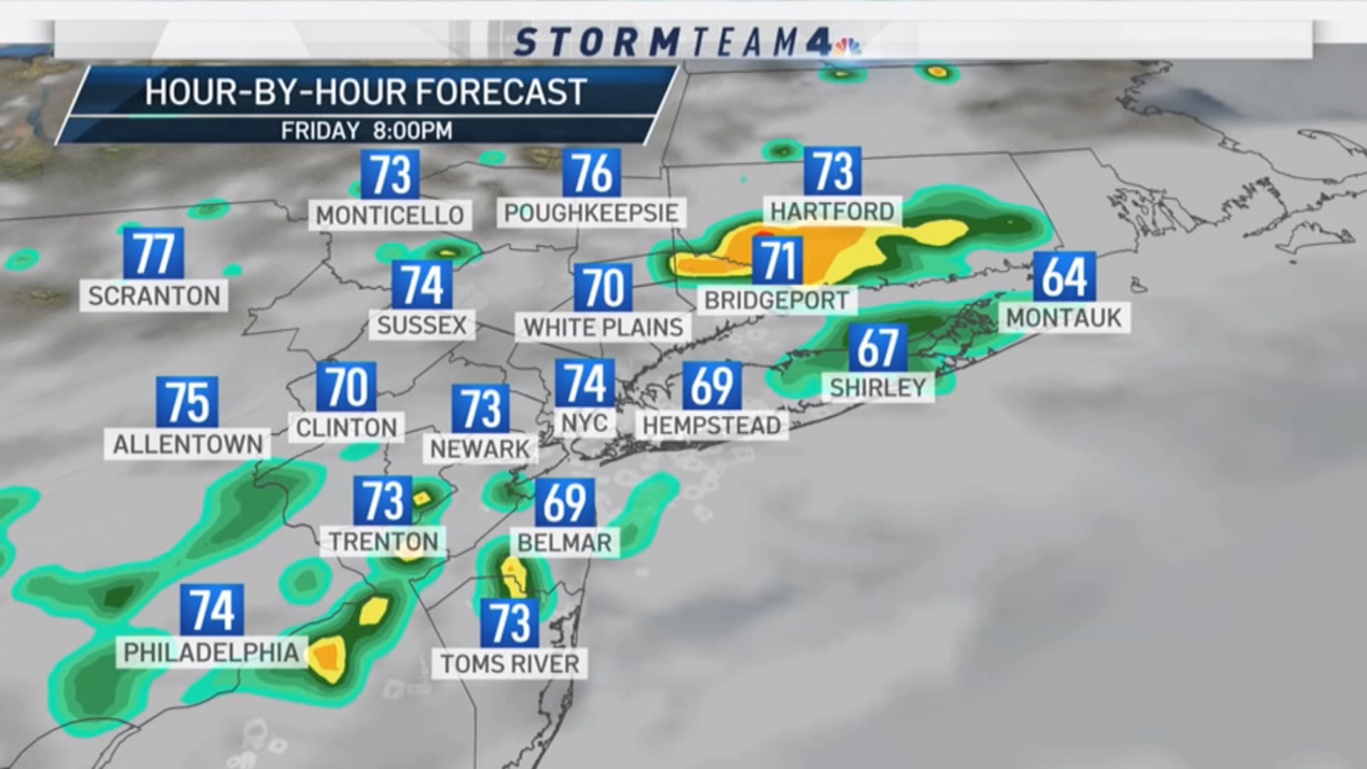 Latest Forecast From Storm Team 4 – NBC New York