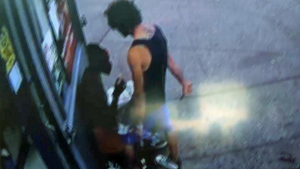 Shocking Video Shows Man Stabbed While Eating Breakfast on Street ...
