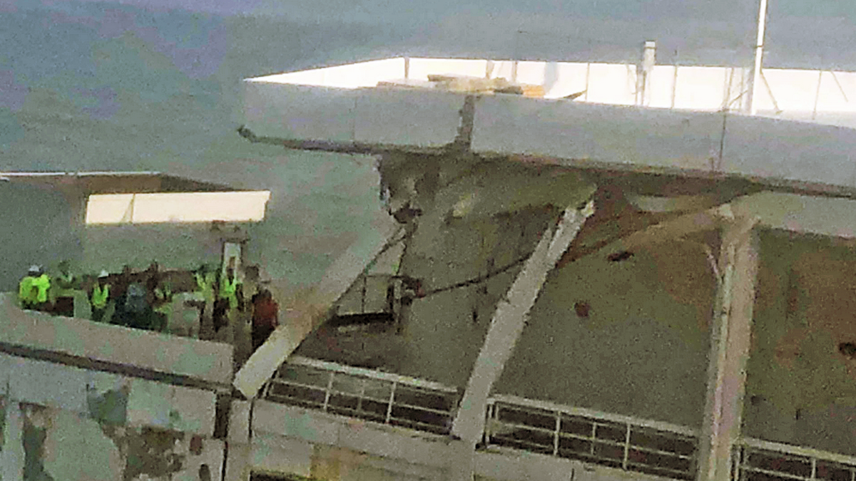 Carnival Cruise Ship Crashes Into Dock on Manhattan’s West Side ...