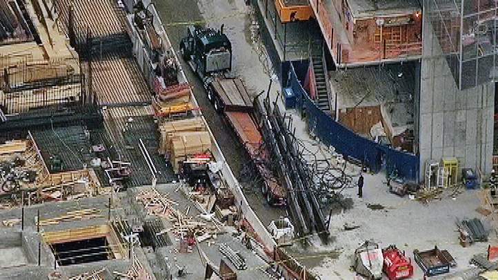Crane Drops Steel 40 Stories at WTC Site – NBC New York