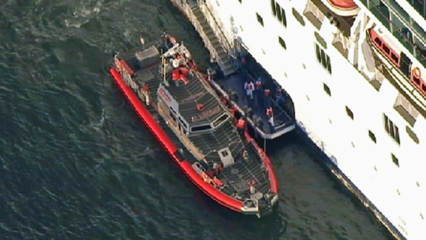FDNY Rescues Hurt Passenger from Cruise Ship on NY Harbor – NBC New York