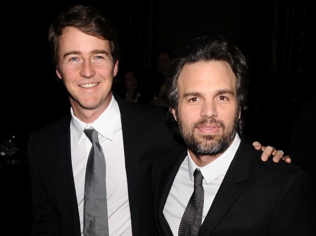 Ed Norton and Mark Ruffalo Attend the New York Film Critics Circle ...