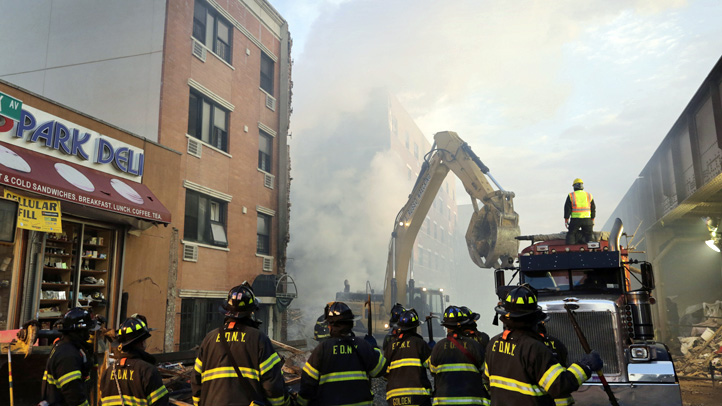 Dozens Displaced by Harlem Explosion, Buildings Full of Debris and Ice ...