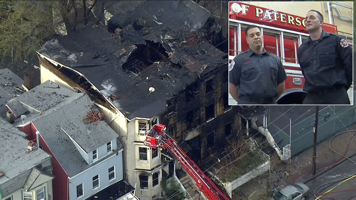 Firefighters Rescue Woman Trapped During NJ House Fire – NBC New York