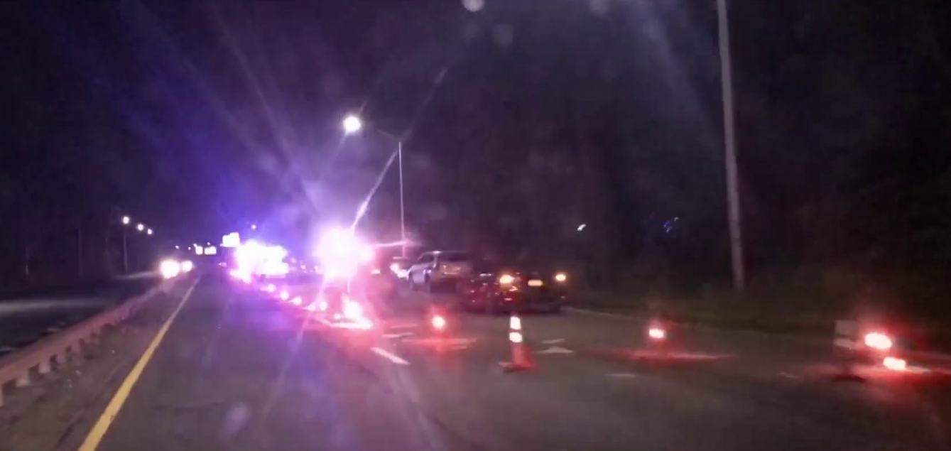 Bound Man Set on Fire on NYC Highway, Officials Say – NBC New York