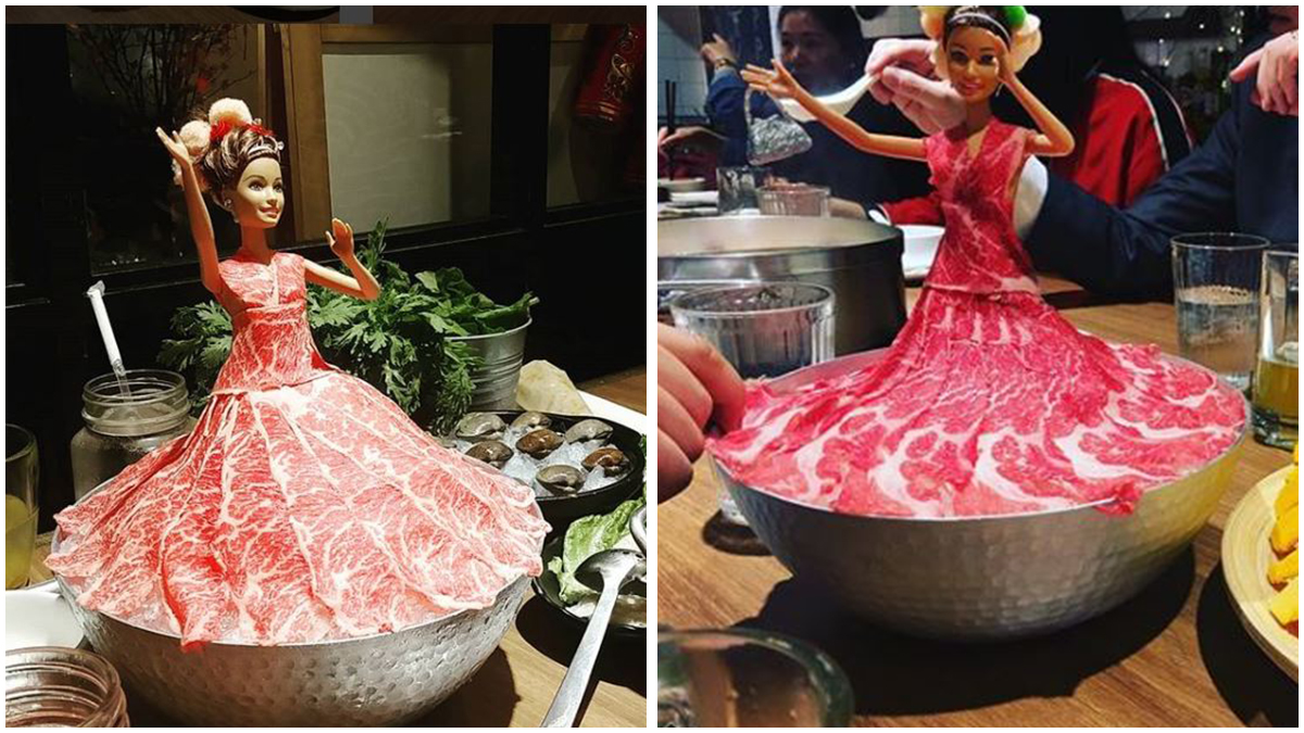 Meat Dress Barbie Is on the Menu at This NYC Hot Pot Eatery – NBC New York