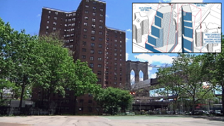 NYCHA Luxury Tower Plan Prompts Outrage – NBC New York