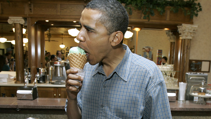 Obama on His First Job: ‘Scooping Ice Cream Is Tougher Than It Looks ...