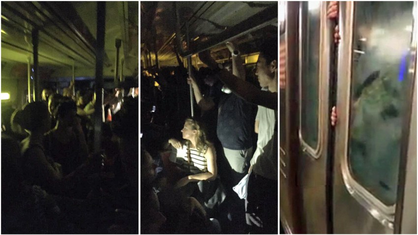 Subway Ride From Hell: Desperate Straphangers Stuck in Sweltering ...