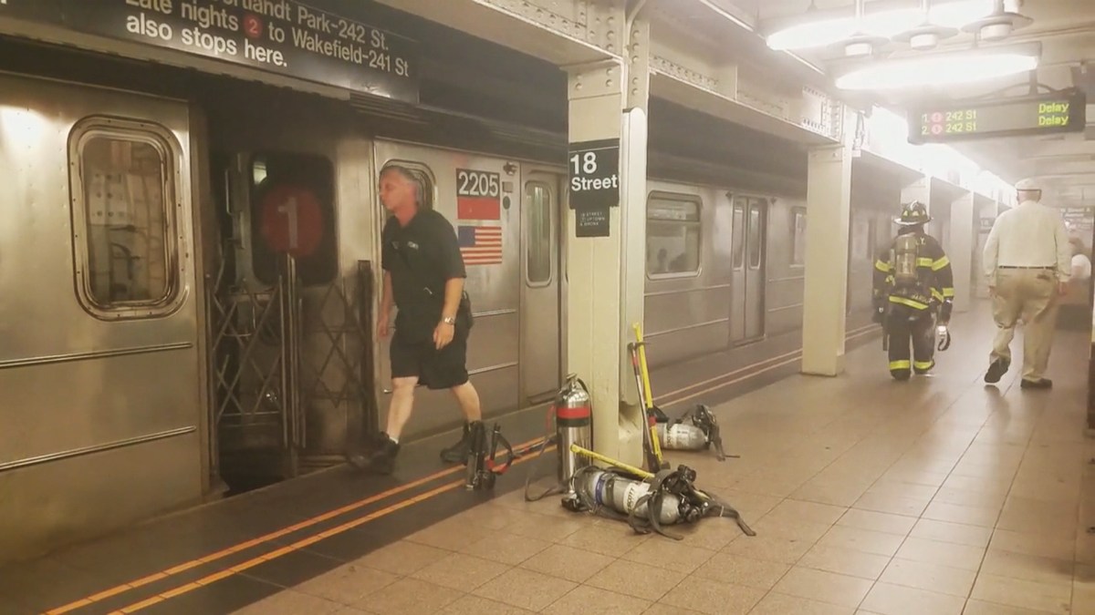 Smoky Situation in Manhattan Subway Station Amid Track Fire; Changes to ...