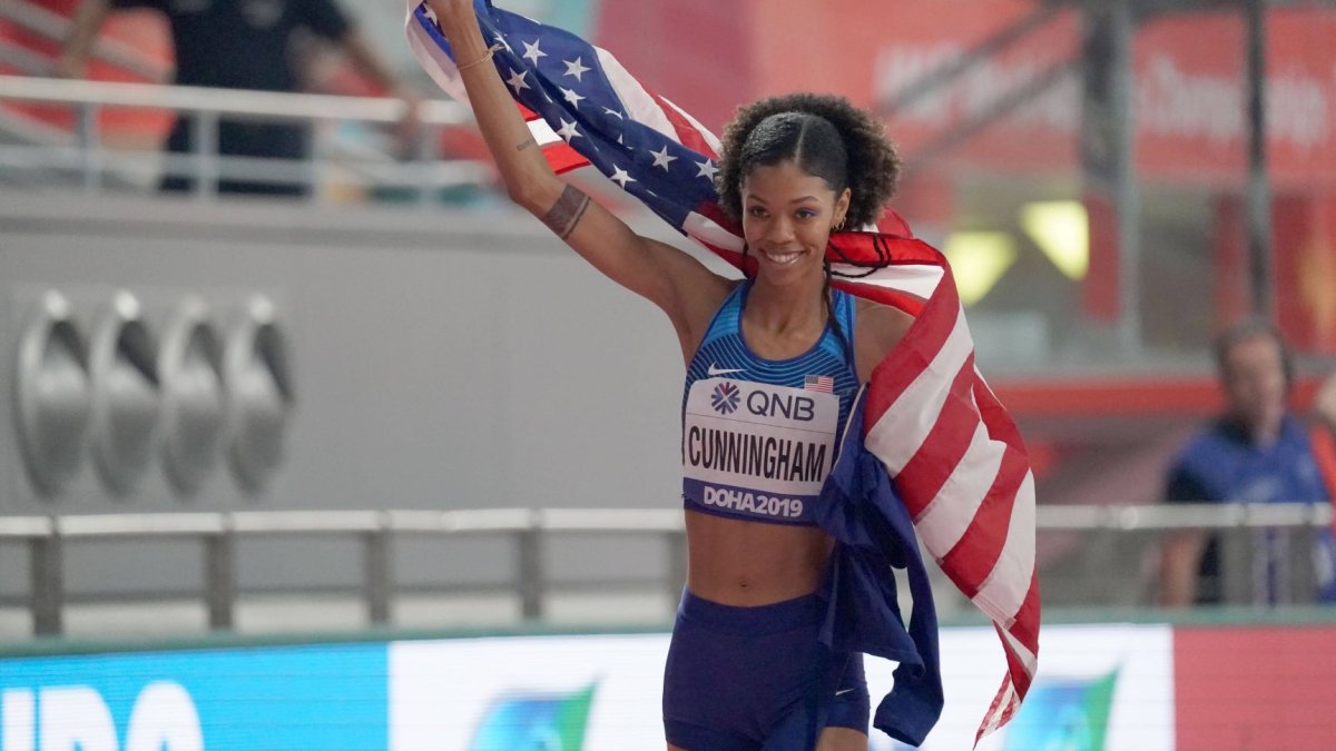 High Jumper Vashti Cunningham Recreates Her Jumps — With Legos – NBC ...