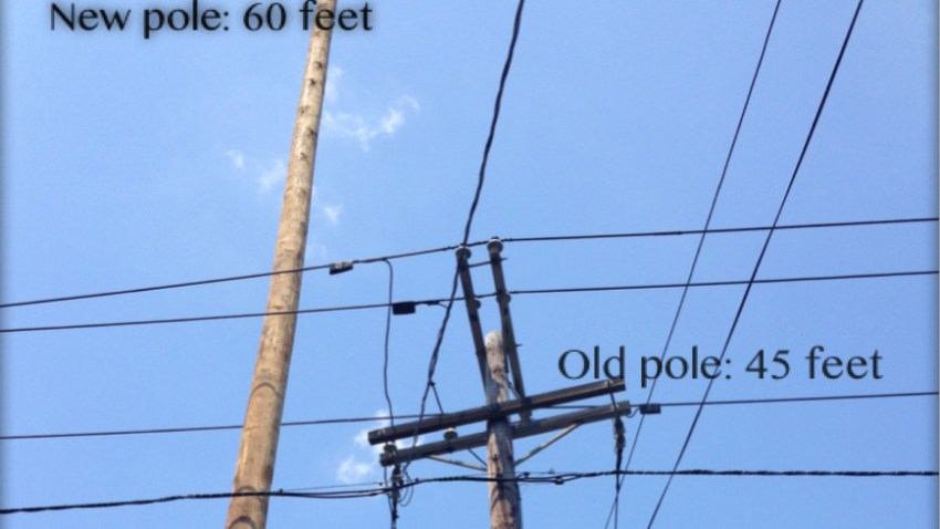 Giant Utility Poles, 60 Feet Tall, Scare N.J. Town – NBC New York