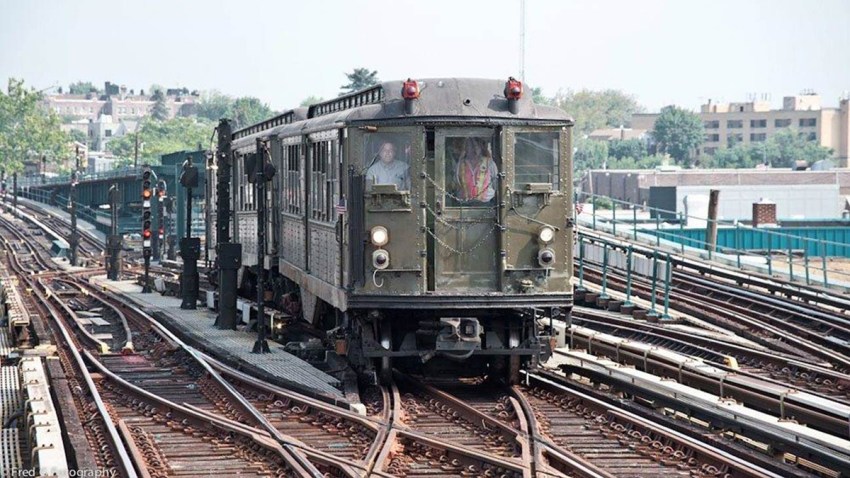 Vintage Subway Rolling to Yankee Stadium for Opening Day – NBC New York