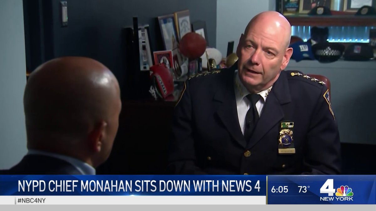 One-On-One With NYPD Chief Monahan – NBC New York