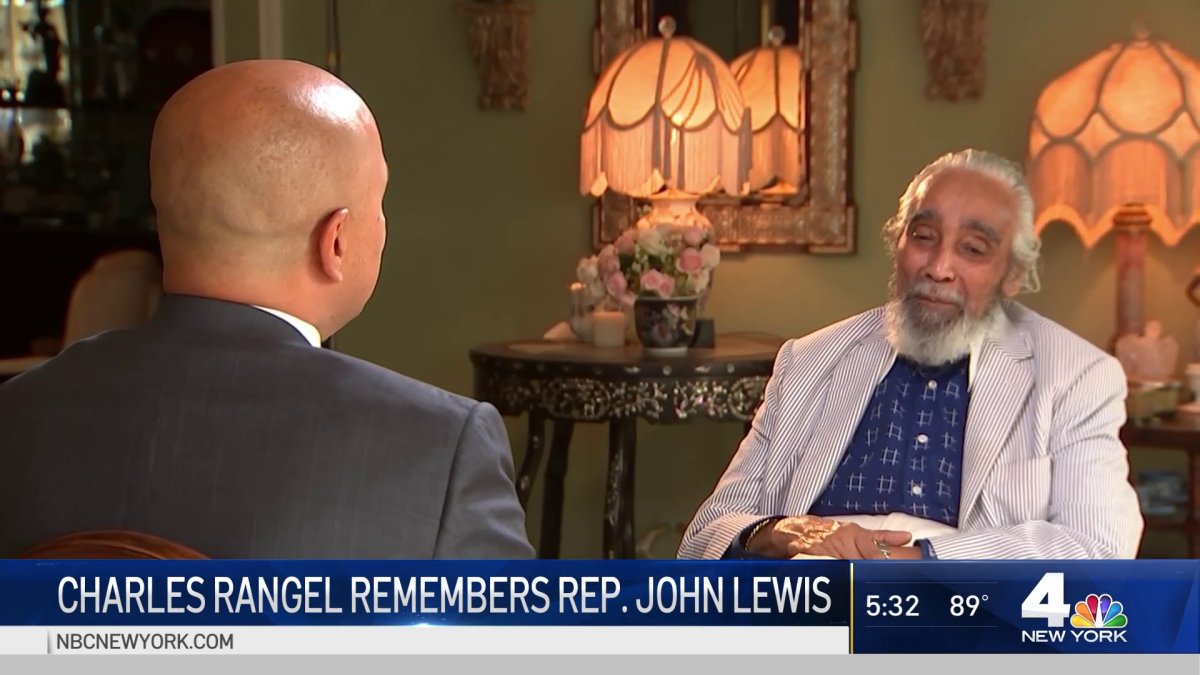 Former Rep. Charles Rangel Remembers Rep. John Lewis – NBC New York