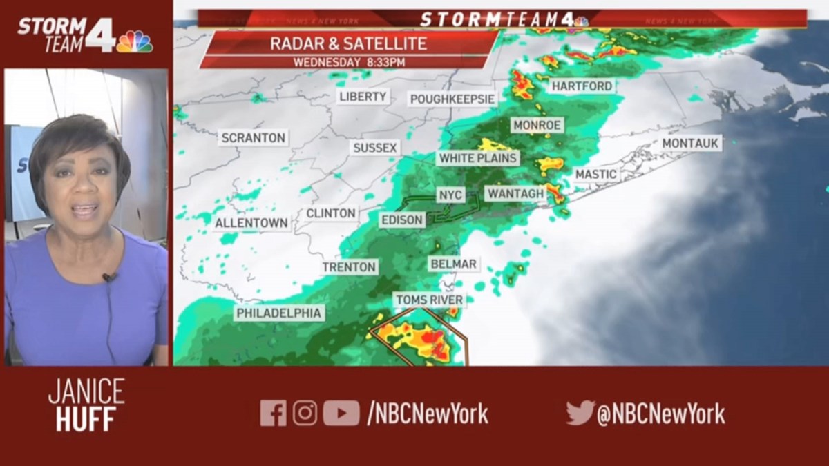 Latest Forecast From Storm Team 4 – NBC New York