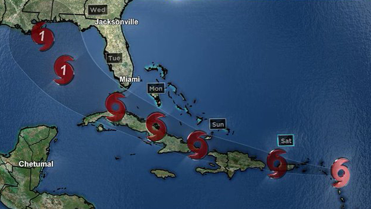 Tropical Storm Laura’s Forecast Track Shifts South, Florida Keys Still ...