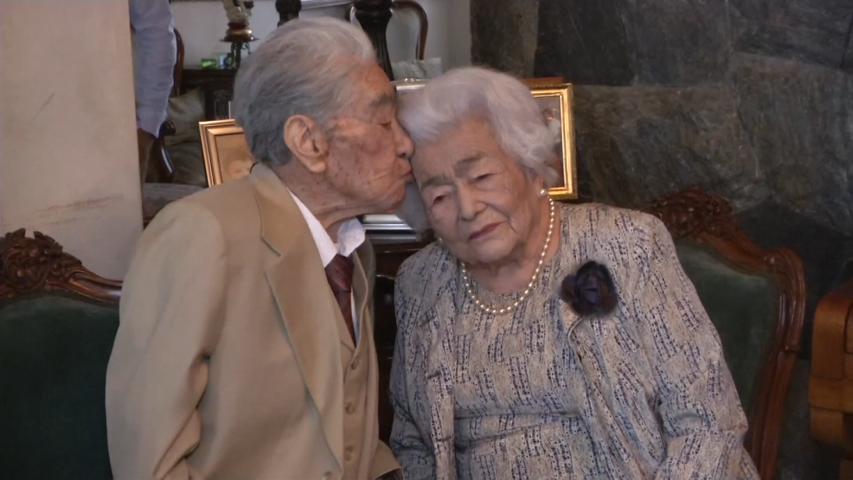 Meet the World’s Oldest Couple – NBC New York