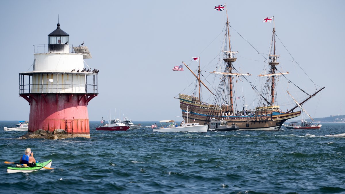 Mayflower II Returns to Plymouth to Much Fanfare – NBC New York